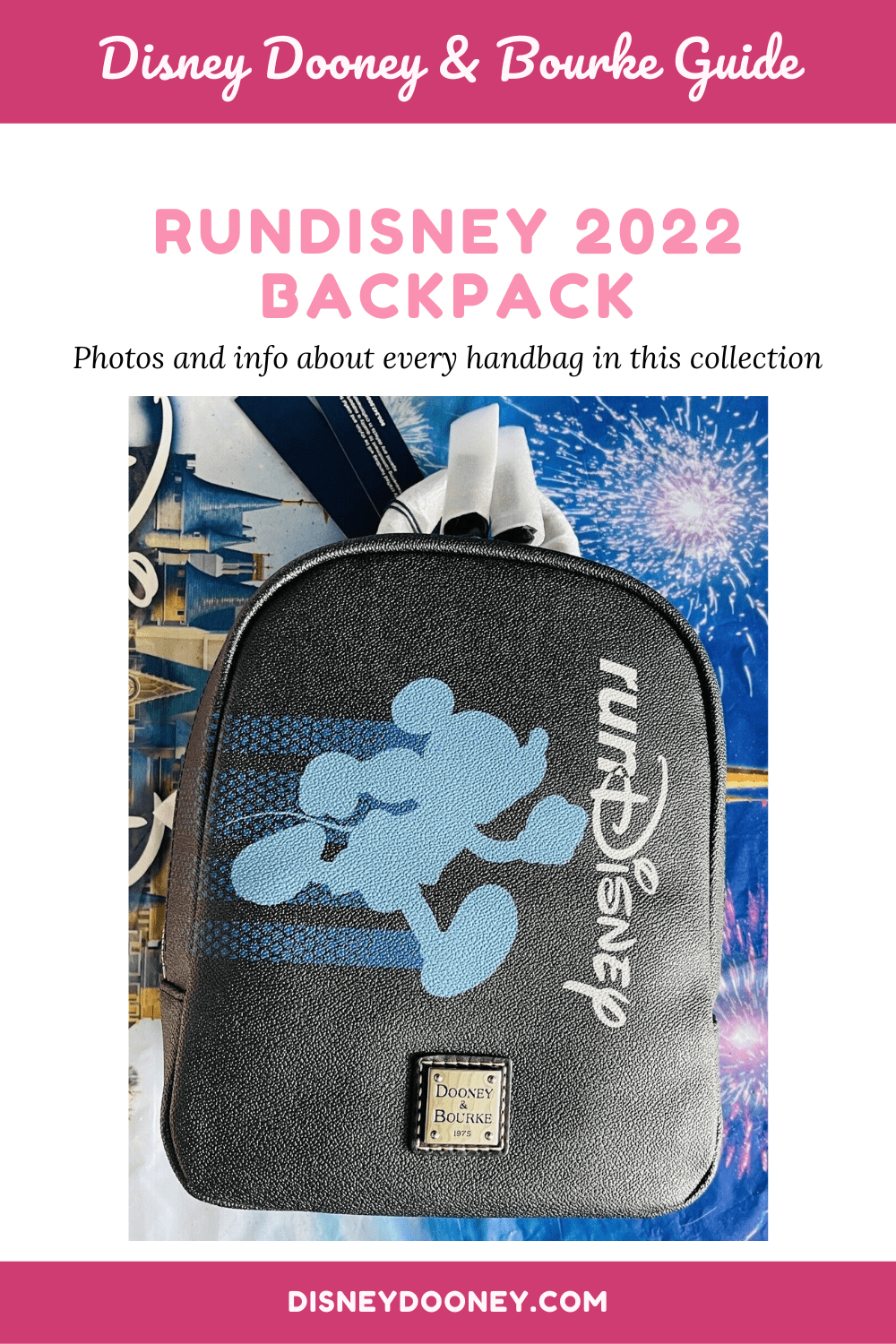 Disney Dooney and Bourke runDisney 2022 Backpack by Disney Dooney ...