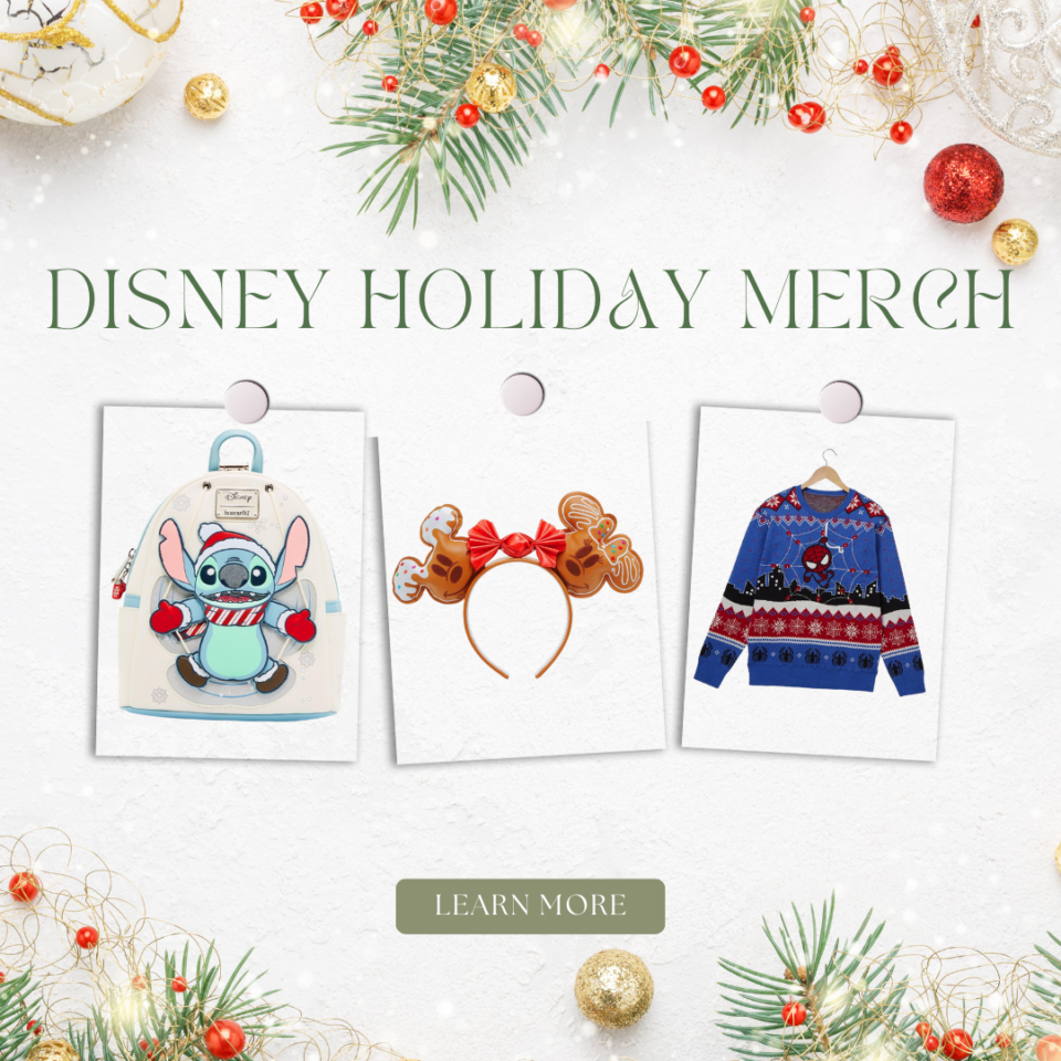 Disney Dooney and Bourke Get Festive with New Disney Holiday Merch ...