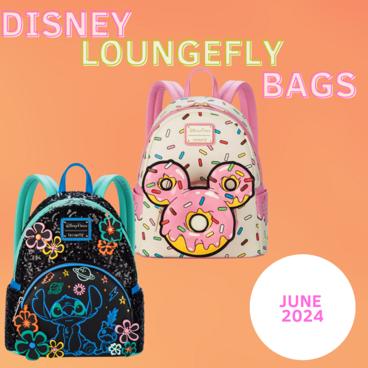 New Disney Loungefly Backpacks and Bags for June 2024 - Disney Dooney ...