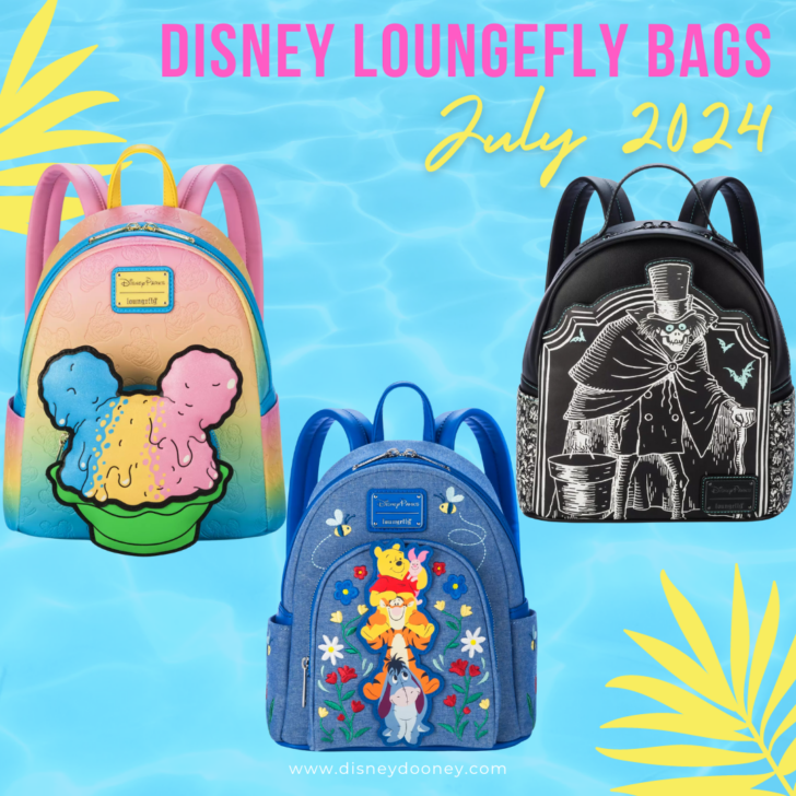 New Disney Loungefly Backpacks and Bags for July 2024 - Disney Dooney ...