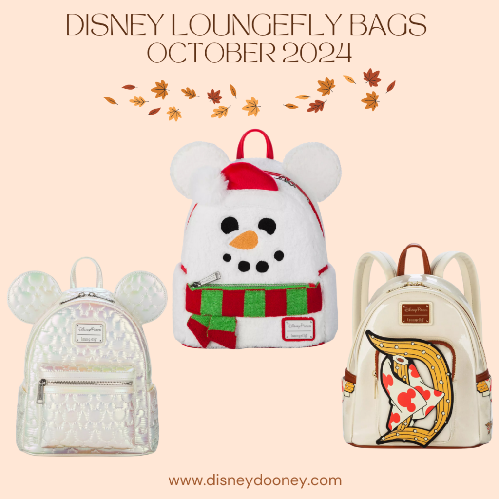 New Disney Loungefly Backpacks and Bags for October 2024 - Disney ...